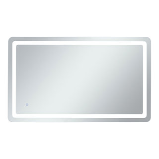 Elegant Decor Genesis 36In X 60In Soft Edge Led Mirror - Modern ...