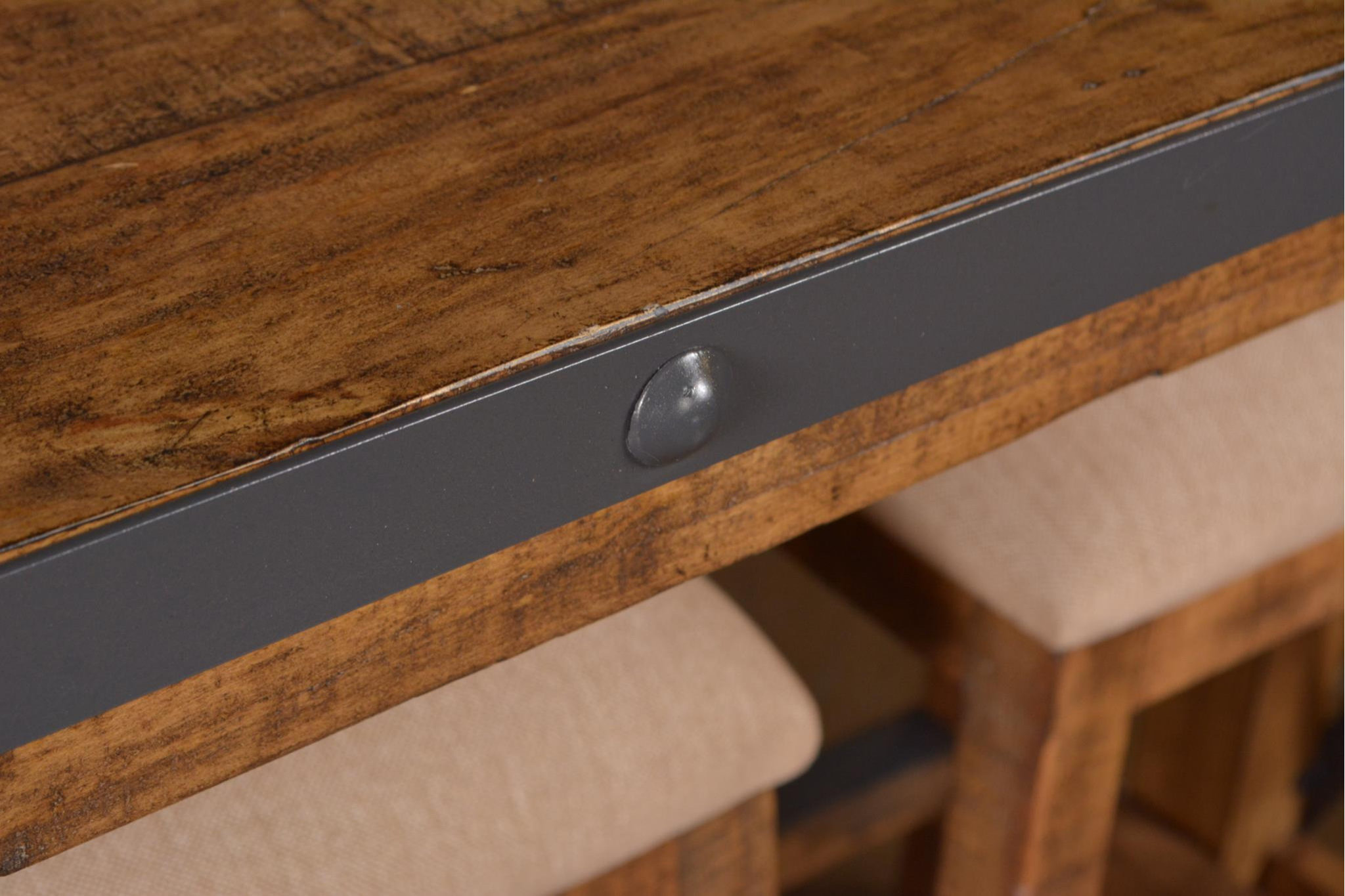 Larson Counter Height Console Table - Industrial - Console Tables - by ...