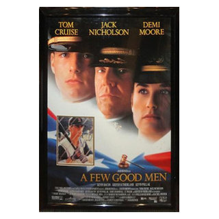 A Few Good Men Signed Movie Poster, Custom Frame - Contemporary ...