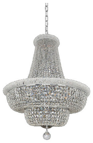 Napoli 34 Inch Pendant With Clear Firenze - Traditional - Pendant ...