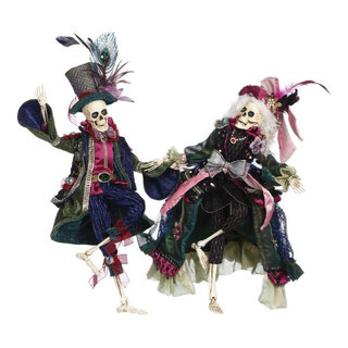 Mark Roberts 2020 Collection Peacock Skeleton, Small, Assortment of 2 ...