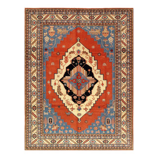 Rust Persian Serapi Design 9'x12' - Mediterranean - Area Rugs - by ...
