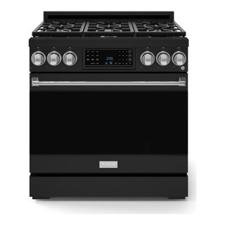Professional Gas Range, Touch Control, 36" - Contemporary - Gas Ranges ...