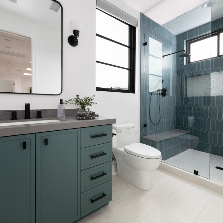 75 Beautiful Turquoise Bathroom Ideas & Designs - September 2025 | Houzz AU