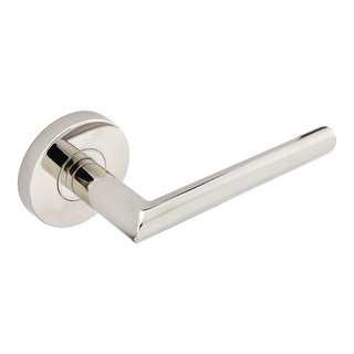 Stockholm Lever Tubular Passage, Satin Stainless Steel, 2-3/8" Backset ...