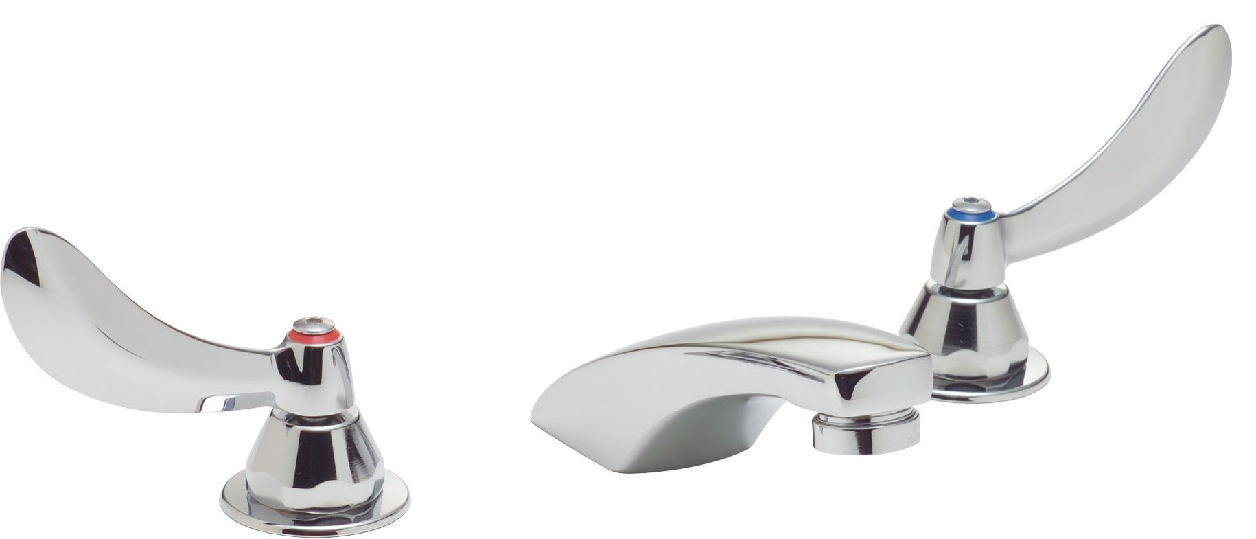 Delta 23C1 Two Handle Widespread Bathroom Faucet, Less Pop-Up, Chrome ...