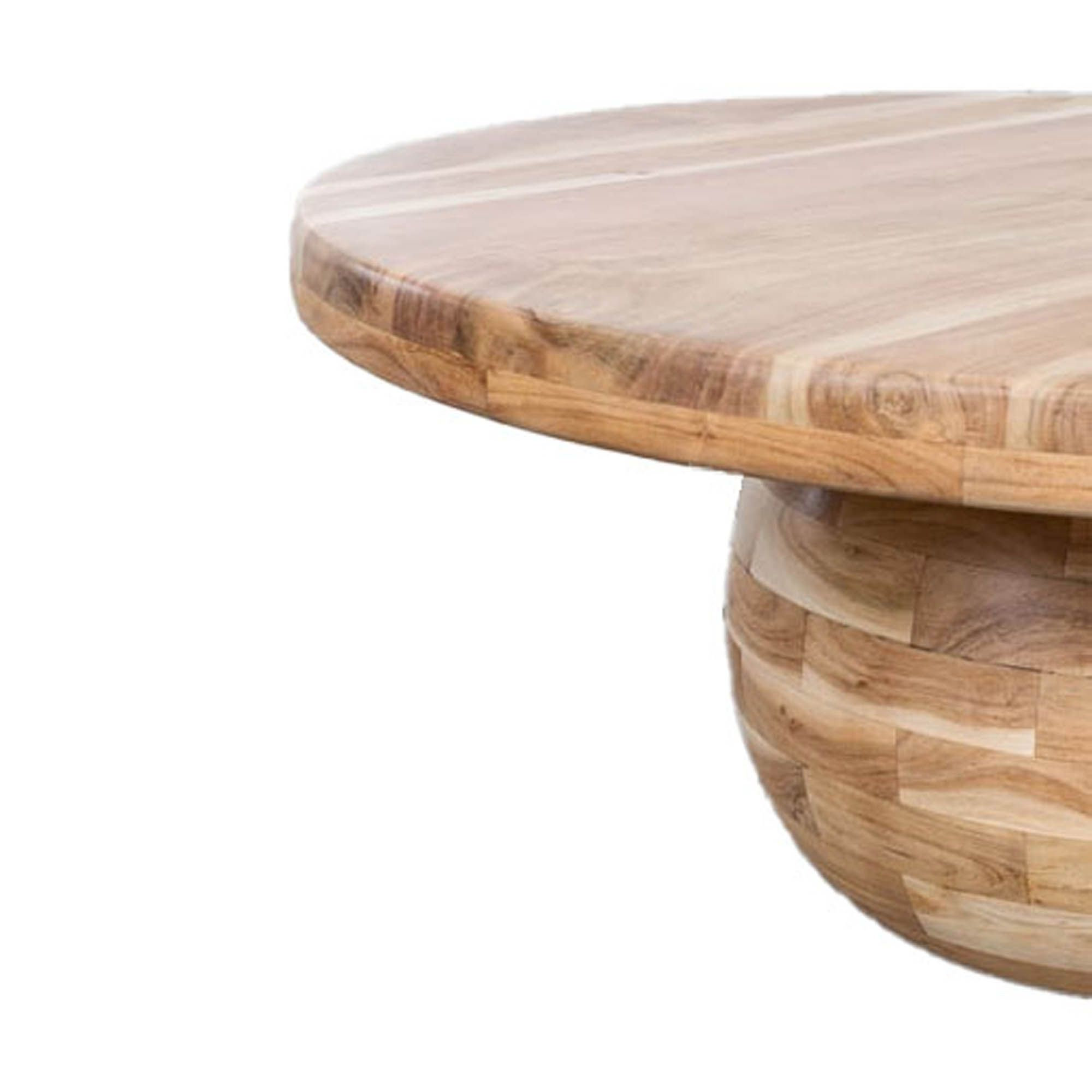 Freeform Sphere Acacia Coffee Table, Natural - Rustic - Coffee Tables ...