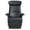 Conform Reclining Leather adjustable Lounge Chair - Midcentury ...