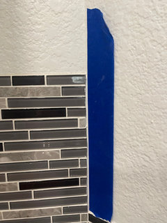 Backsplash edge finish | Houzz Forum