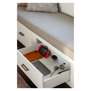 Window Bench Charging Station - Living Room - San Francisco - by ...