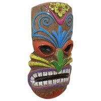 Design Toscano Hoaloha Tiki Face Plaque - Tropical - Wall Accents - by ...