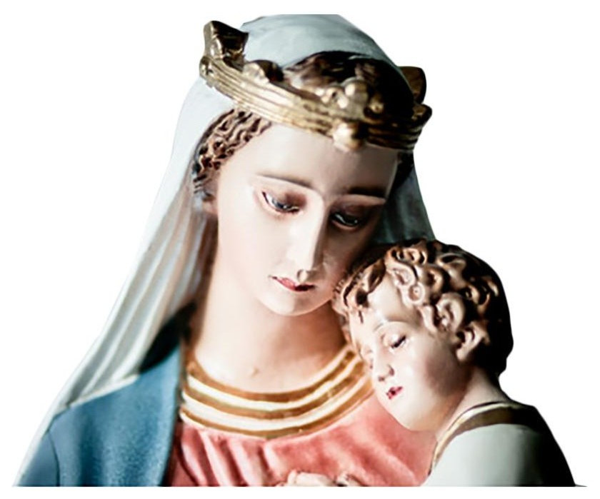 Queen Mary And Child 25 H, Religious Jesus - Traditional - Garden ...