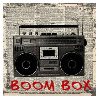 BOOM BOX Poster Print by Taylor Greene - Item # VARPDXTGSQ107C, 12 x 12 ...