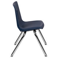 Advantage Student Stack School Chair, 14" - Contemporary - Dining ...