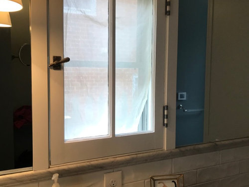 Inswing casement window treatments...need creative help!