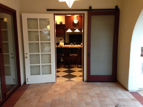 Patio Screen Barn Door