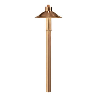 Copper LED Copper Hat Path Light - Transitional - Path Lights - by ...