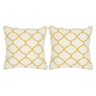 Rhea Pillow (Set of 2), 20" x 20" - Mediterranean - Decorative Pillows ...