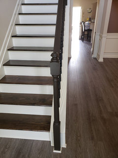 Flooret LVP in Arbor, Brenwick or Kingswood? OR CorTEC Harrison Oak