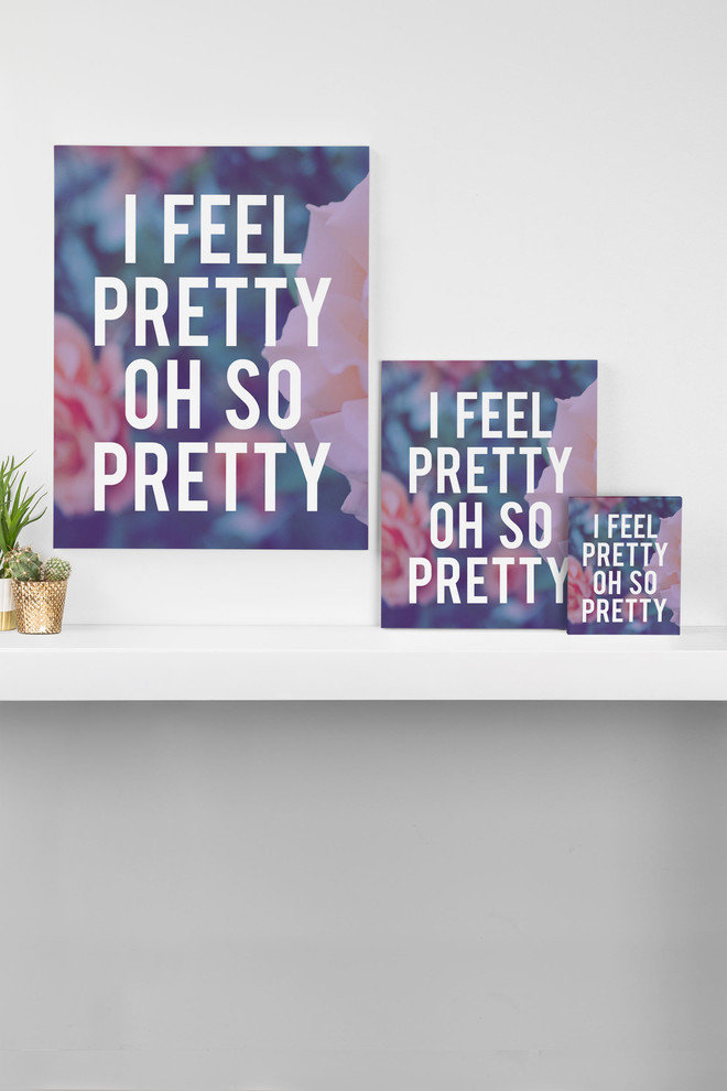 Leah Flores So Pretty Gallery Wrapped Canvas, 24"x30" - Contemporary ...