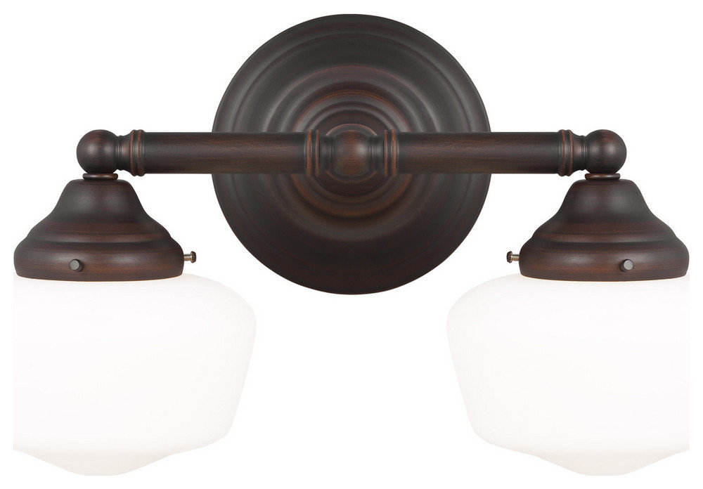 Visual Comfort Studio 44437EN3-710 2-Light Wall/Bath, Academy ...