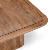 Chloe 48" Square Coffee Table - Transitional - Coffee Tables - by Kosas ...
