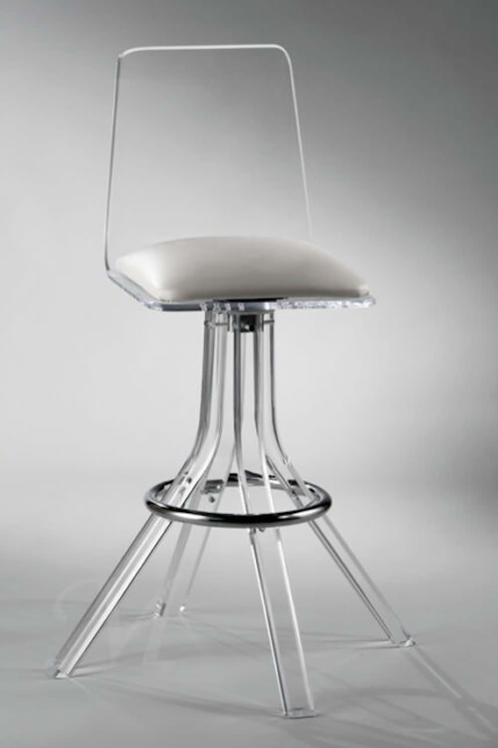 Regular Acrylic Bar stool - Contemporary - Bar Stools And Counter ...