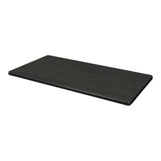 48 x 30 Standard Rectangle Table Top- Ash Grey/ White - Contemporary ...