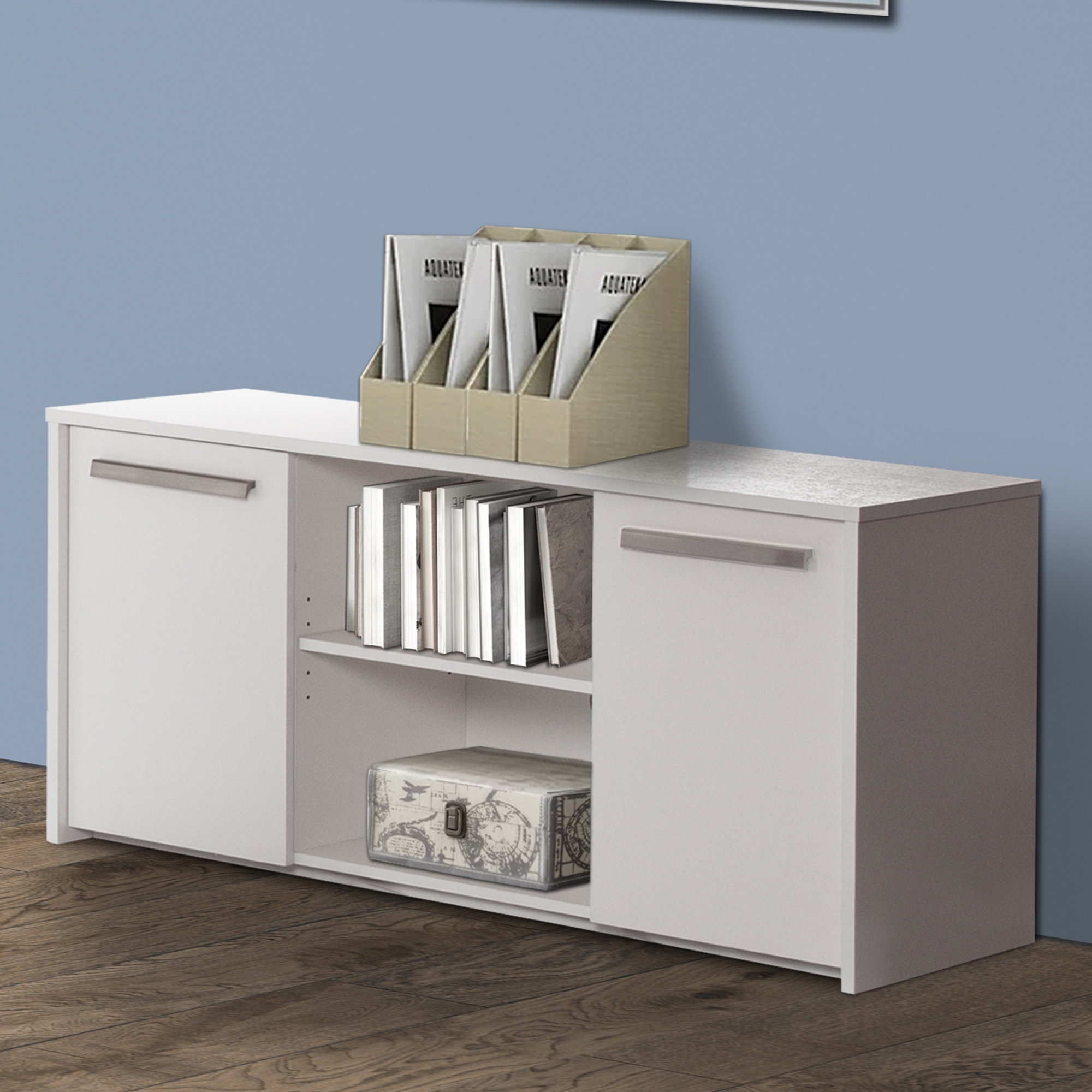 Alaska 2 Door Storage - Contemporary - Storage Cabinets - by THY-HOM ...