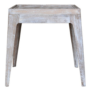 Rafferty Side End Table 20x20x22" - Farmhouse - Side Tables And End ...