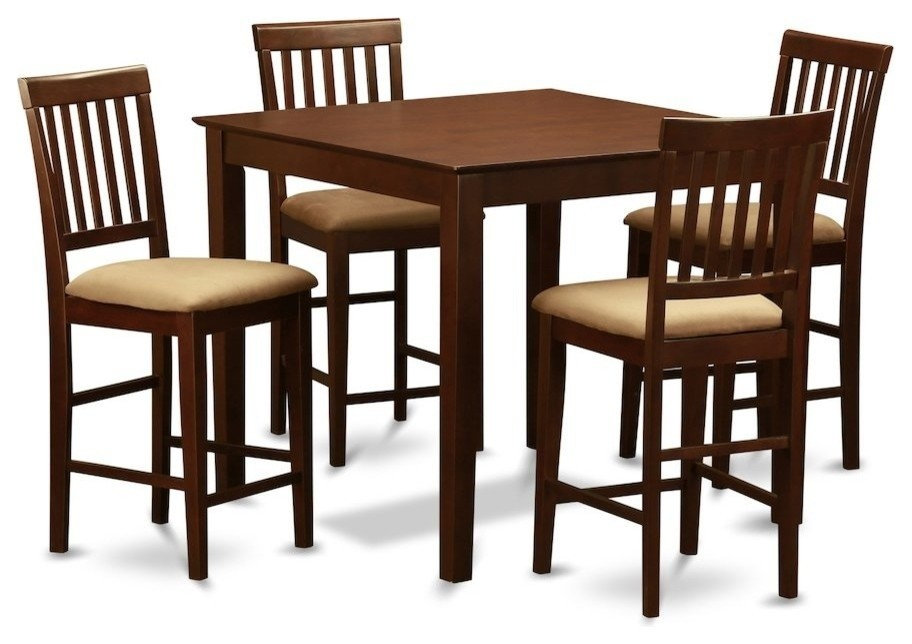 5-Piece Counter Height Table Set - Contemporary - Dining Sets - by ...