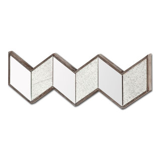 Chevron Wall Mirror, Cheveronna II - Contemporary - Wall Mirrors - by ...