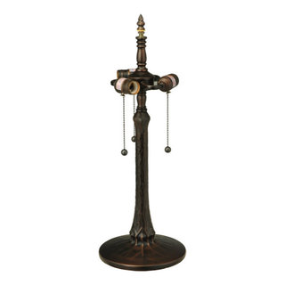 22"H Tiffany Tree Table Base - Traditional - Lamp Bases - by Meyda ...