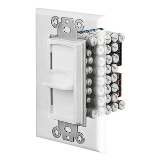 Resistor Based Slider In-Wall Volume Control 150W, White, Almond, Bone ...