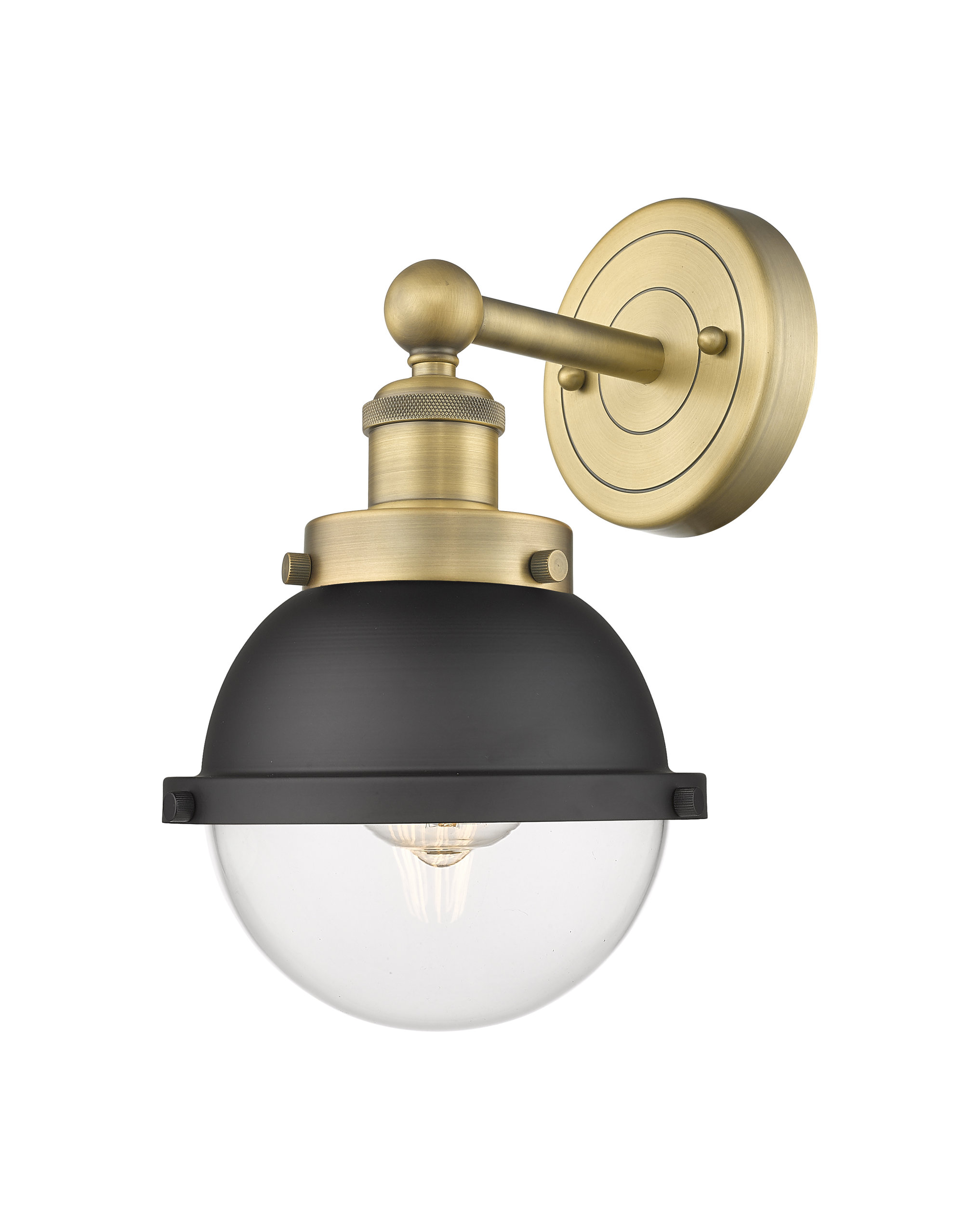 Innovations Edison 1 7.25" Sconce Antique Brass - Industrial - Wall ...