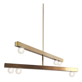 Dainolite RAL-306C Raleigh 6 Light 30"W Abstract Chandelier ...