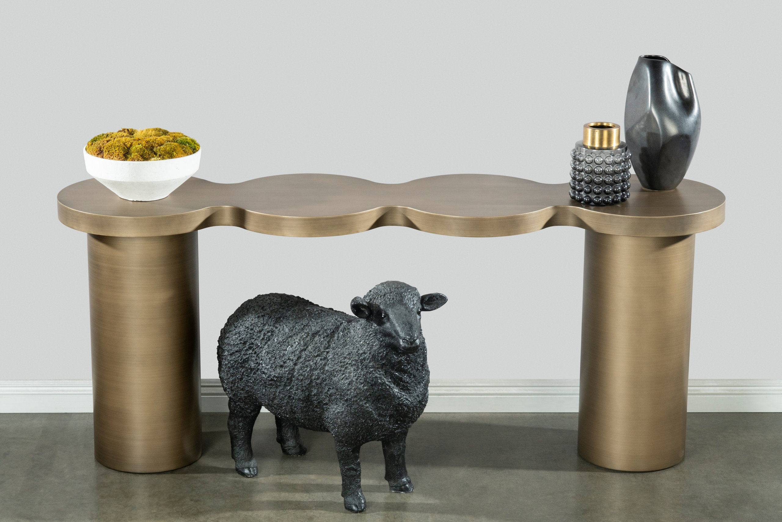 Modern Irregular Nuage Console Table - Contemporary - Console Tables ...