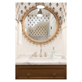 Jean - Traditional Powder Bath - Traditional - Powder Room - San ...