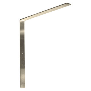 2"x20"x20" Hamilton Steel Bracket, Hammered Black, 2Wx24"Dx24"H ...