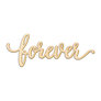 Forever Script Wood Word Wall Art Sign, 24" wide x 9" tall ...