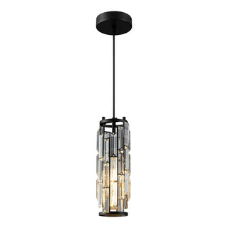 Modern Black Pendant Lighting, Adjustable Lighting - Contemporary ...