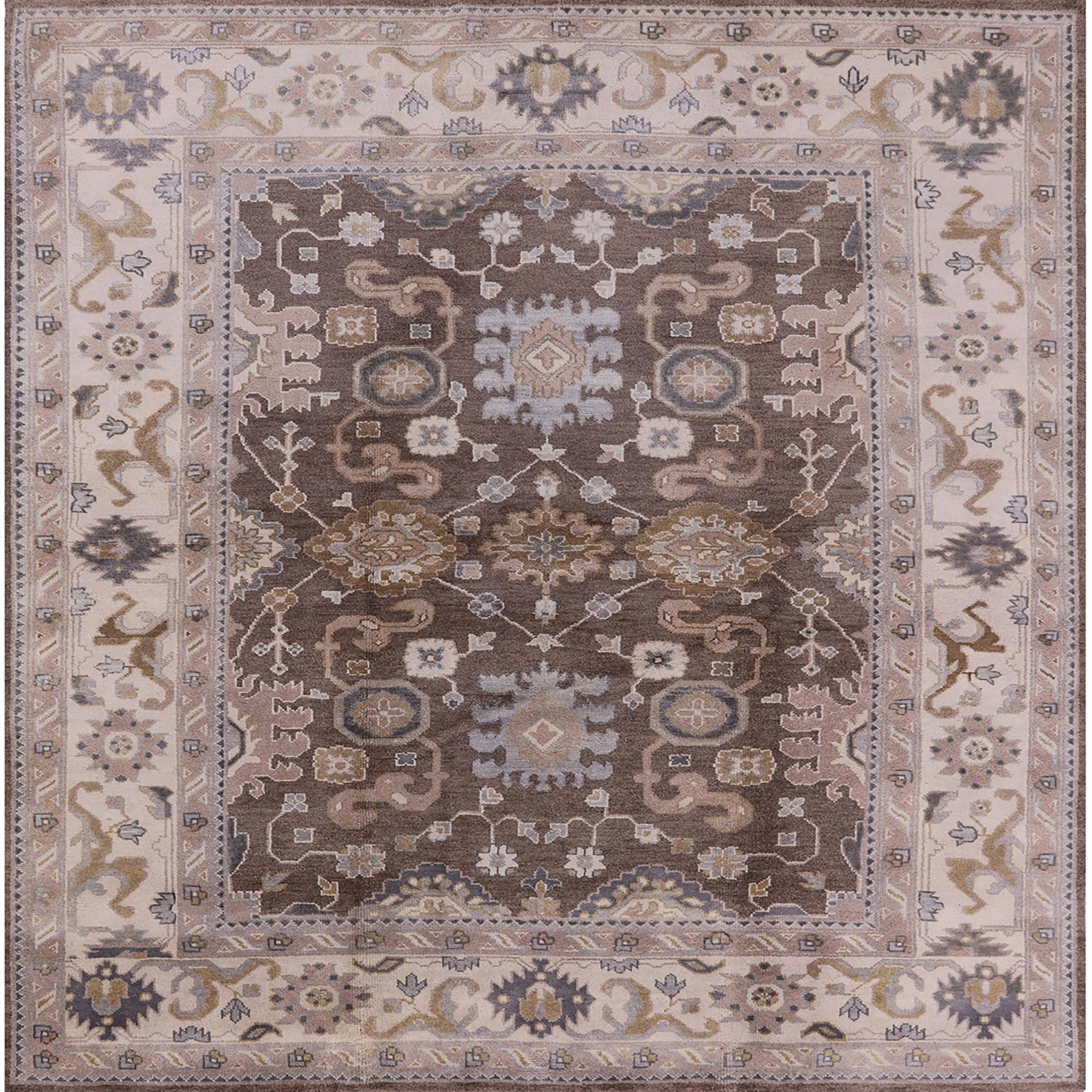 Ahgly Company Indoor Rectangle Mid-Century Modern Area Rugs, 5' x 7', 4 ...