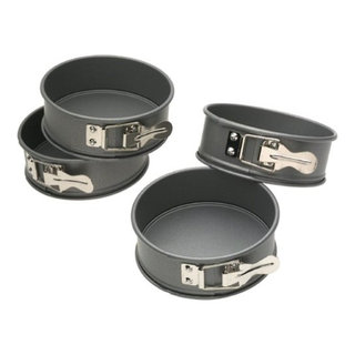 Kaiser Bakeware Steel Mini Springform Pan, Set of 4 - Contemporary ...