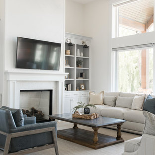 75 Most Popular Transitional Living Room Design Ideas for 2019 ...