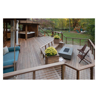 Award-winning Multi-level Ipe Deck - Transitional - Deck - Other - by ...