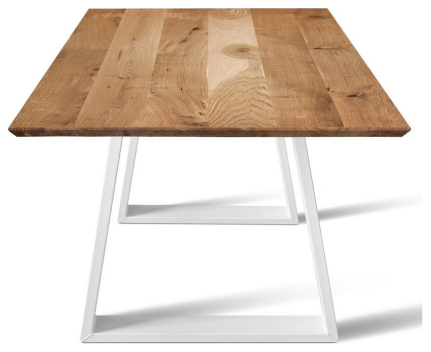 KIDRON-440 Solid Wood Dining Table - Contemporary - Dining Tables - by MAXIMAHOUSE | Houzz