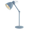 1-Light 40W Desk Lamp, Pastel Light Blue - Door Levers - by Buildcom ...