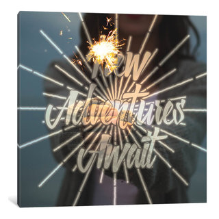 "New Adventures Await" by 5by5collective, Canvas Print, 12x12x0.75 ...