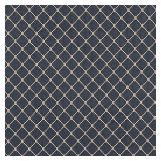 Navy Blue, Stitched Diamond Jacquard Woven Upholstery Fabric By The ...