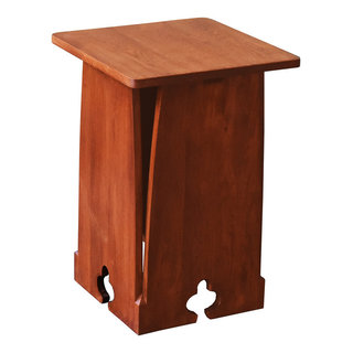 Mission Oak Tabouret Side Table -Michael's Cherry (MC1) - Craftsman ...